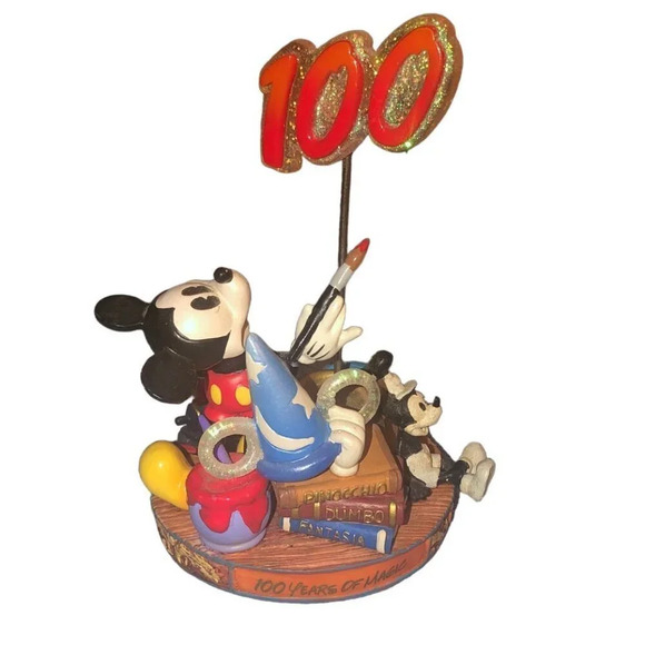 Disney | Accents | Disney 0 Years Of Magic Walt Disney World Figural ...